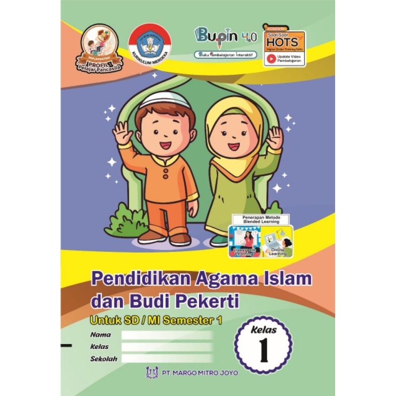 Jual Buku LKS Bupin 4.0 SD/MI Kurikulum Merdeka Pendidikan Agama Islam dan Budi Pekerti | Shopee ...