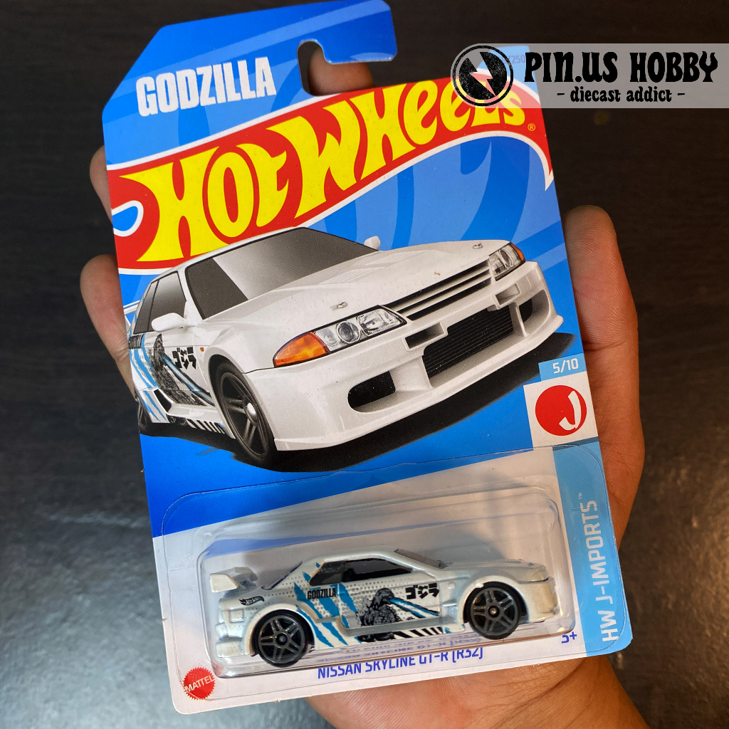 Jual HOTWHEELS NISSAN SKYLINE GTR R32 GODZILLA ORIGINAL HOT WHEELS by ...