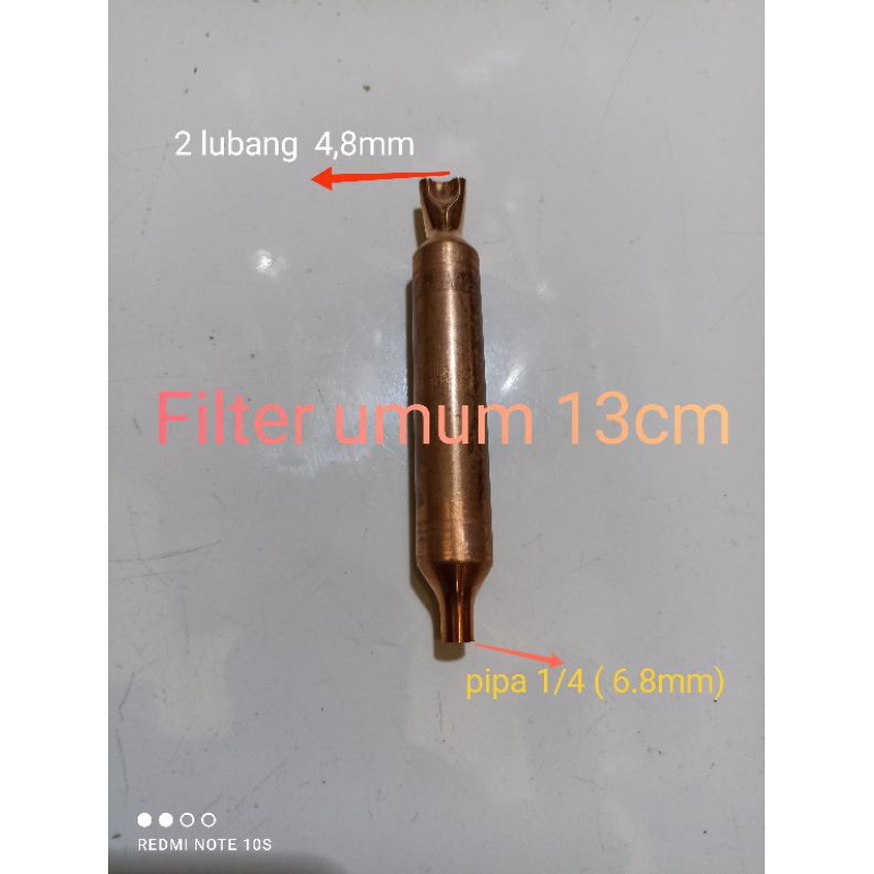 Jual Filter drayer kulkas umum 1x2 panjang 13cm | Shopee Indonesia