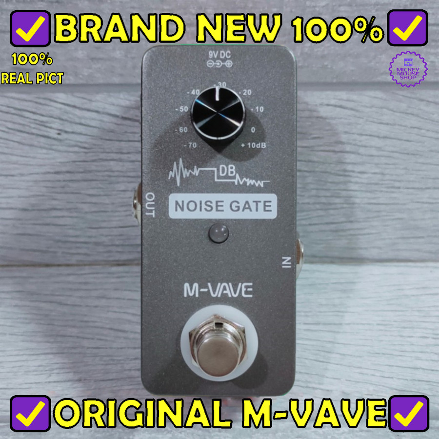 Jual Efek Gitar M-VAVE Noise Gate Killer Suppressor Silencer Pedal ...