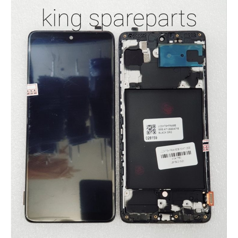 Jual LCD TOUCHSCREEN + FRAME SAMSUNG GALAXY A71 A715 A715F 2020 OLED ...