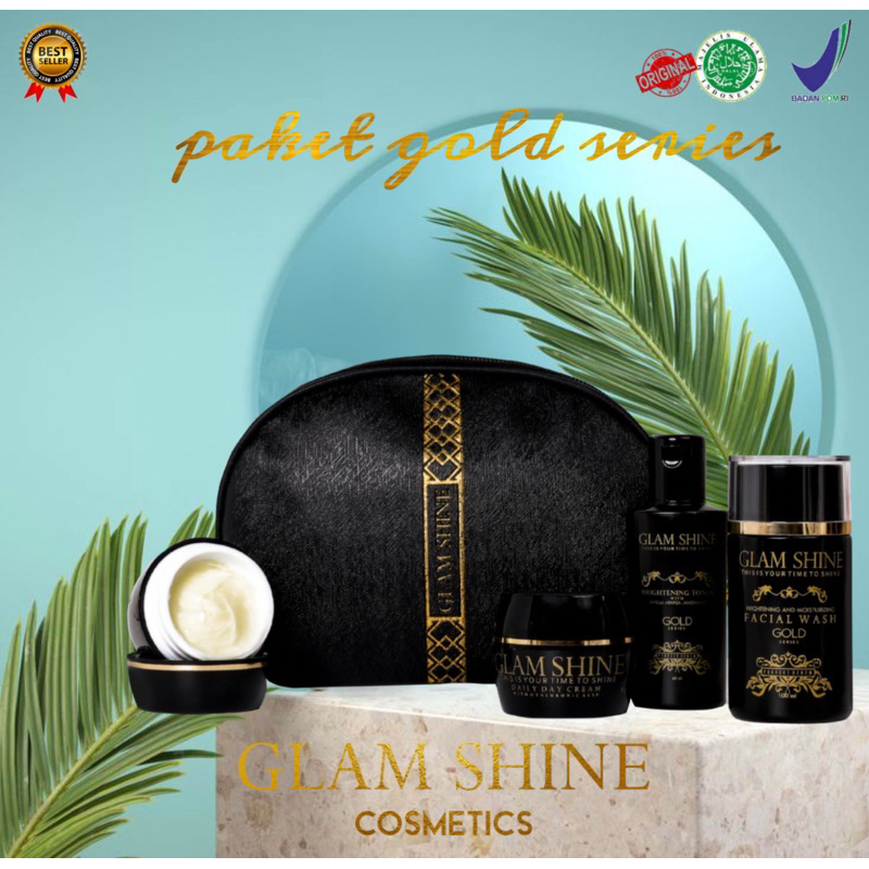 Jual Paket GOLD SERIES by Glam shine | Shopee Indonesia