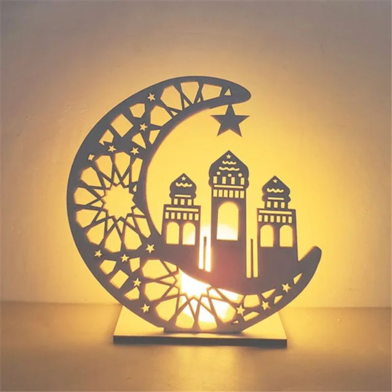 Jual Lampu Lebaran Idul Fitri Dekorasi Lilin Ramadhan Ornament Lampu ...