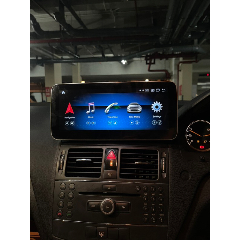 Jual HEAD UNIT ANDROID 12 ORIGINAL MERCEDES C CLASS W204 PRE FACELIFT ...