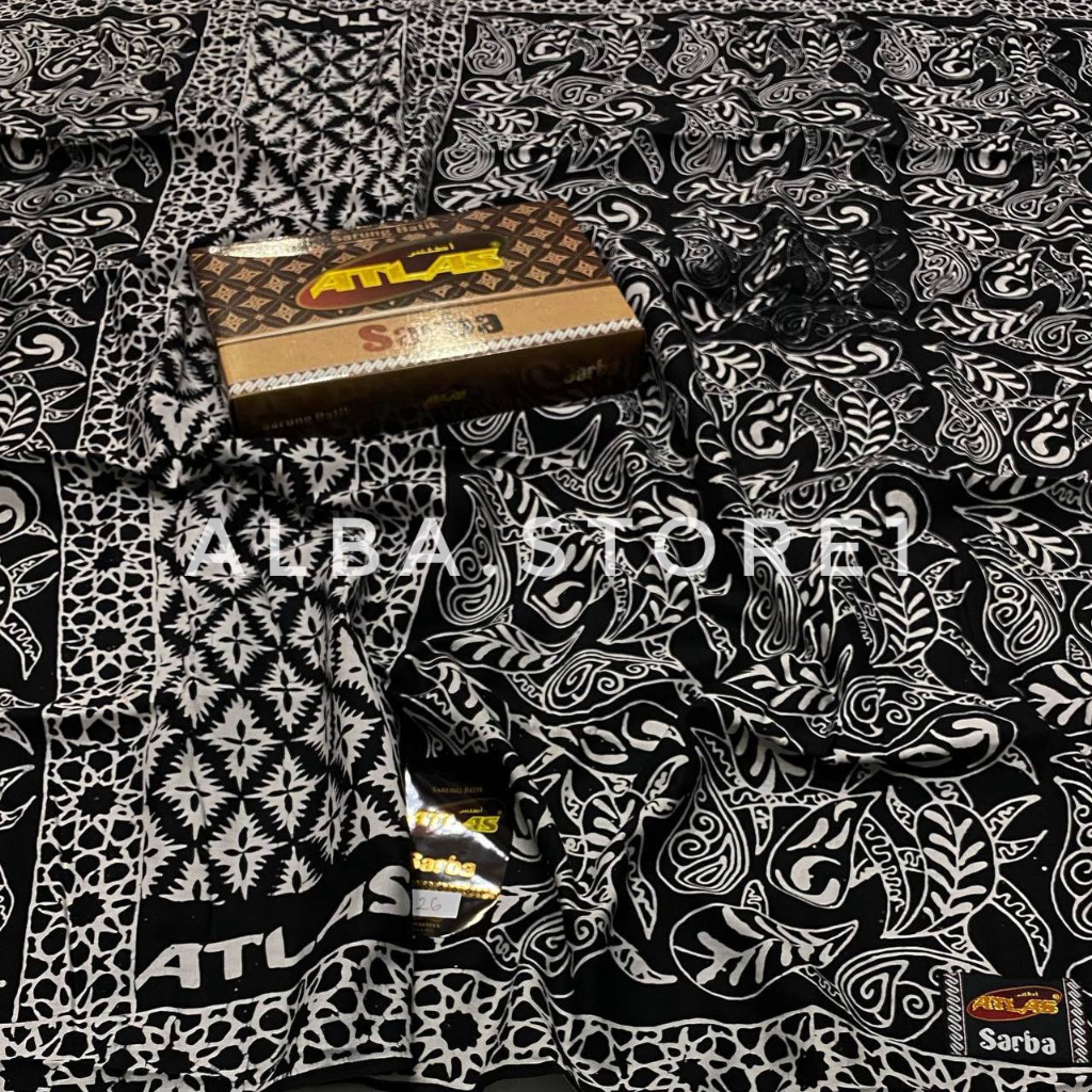 Jual Sarung Atlas SARBA/Sarung Atlas Motif Batik//Sarung Batik Atlas ...