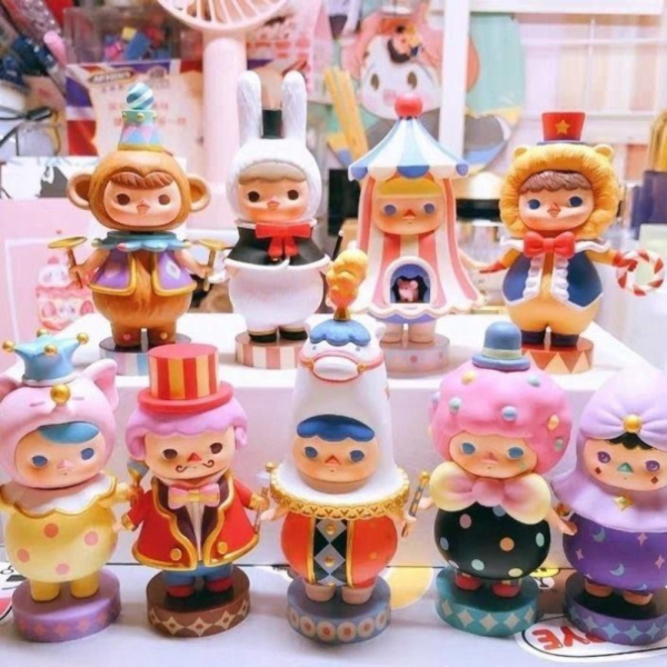 Jual Jual Pop Mart Pucky Circus Babies Mini Series Blind Box One Figure ...