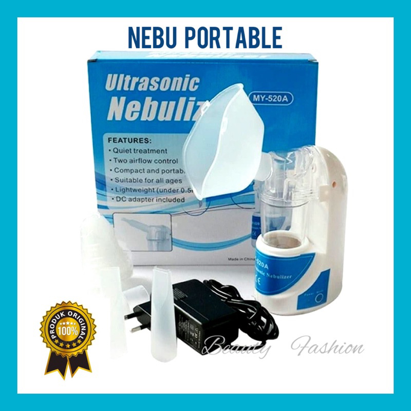 Jual Nebulizer portable alat terapi pernapasan asma untuk anak dan ...