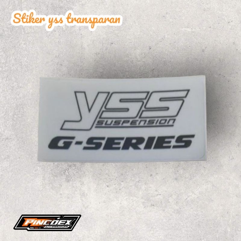 Jual stiker yss transparan hitam | Shopee Indonesia