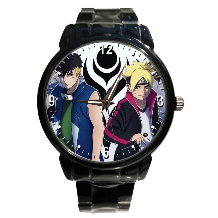 Jual Jam Tangan Anime Stainless Pria Keren Kawaki Boruto Uzumaki Anime ...