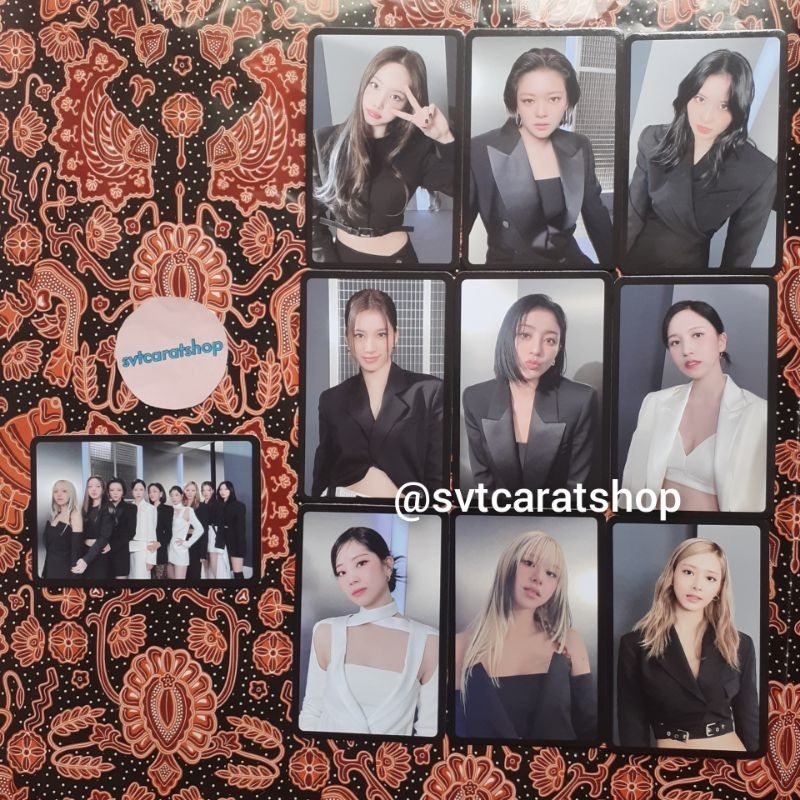 Jual TWICE READY TO BE PHOTOCARD BENEFIT VER B TO VER OFFICIAL | Shopee Indonesia