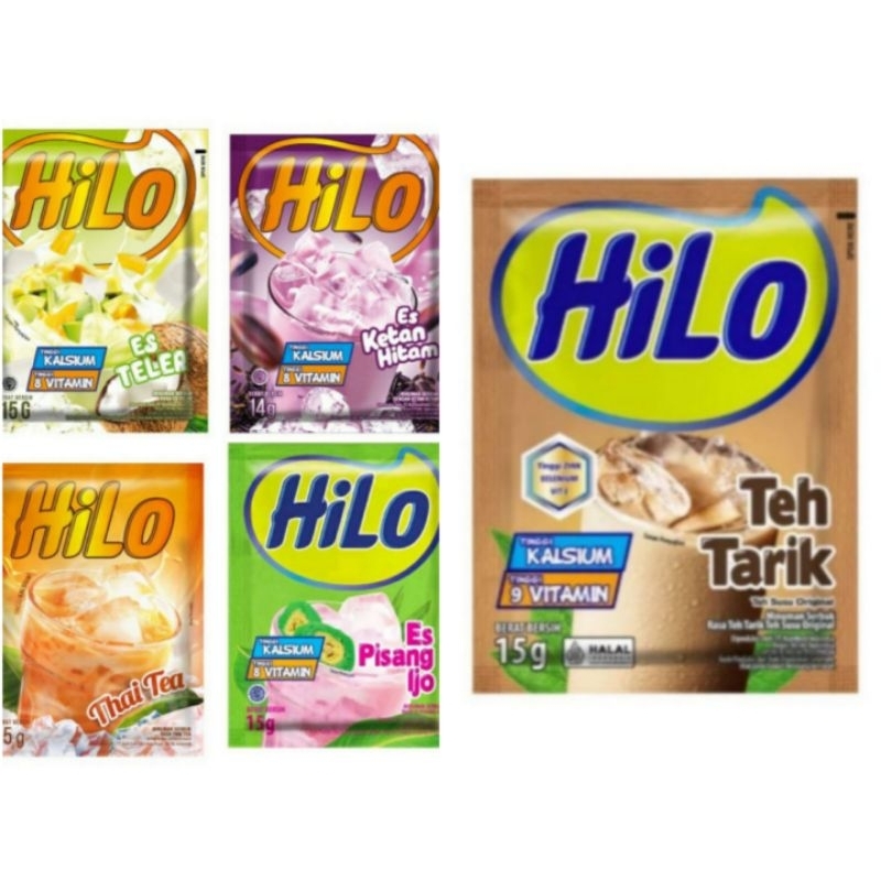 Jual HILO ES TELER / ES KETAN / PISANG IJO / THAI TEA / TEH TARIK ...