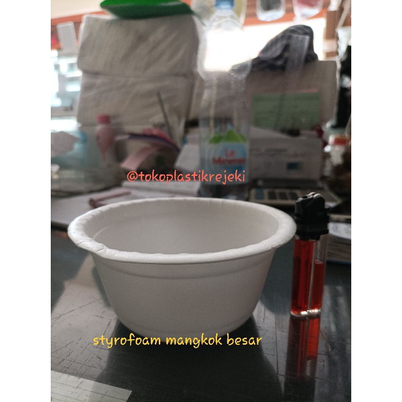Jual Styrofoam bubur/kecil, sekat, polos besar dan burger | Shopee ...