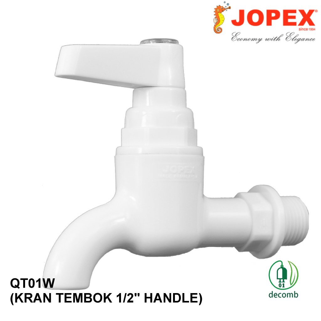 Jual Kran Air Tembok Jopex 1/2 Inch Handle QT01W | Shopee Indonesia