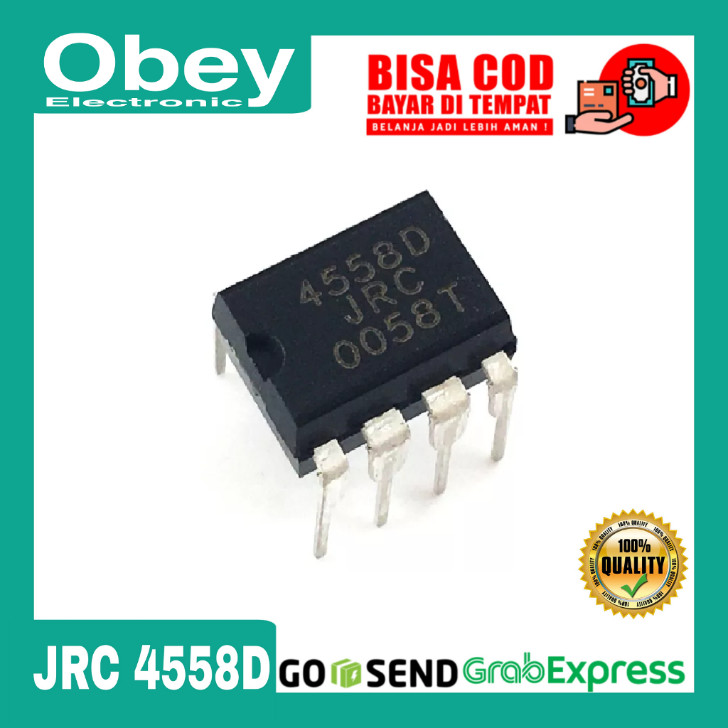 Jual IC JRC 4558 4558D Original | Shopee Indonesia