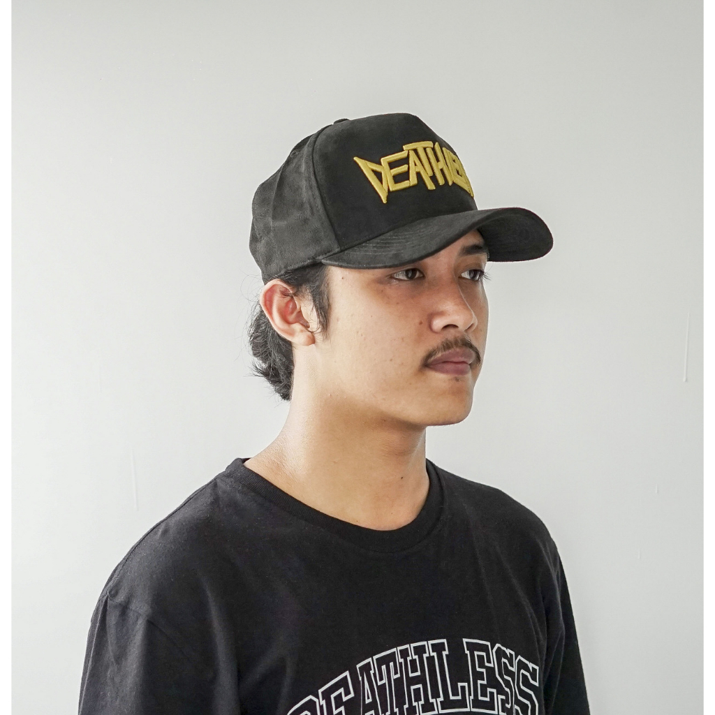 Jual DEATHLESS SNAPBACK | JAGGER GOLD | A FRAME | TOPI BORDIR | Shopee ...