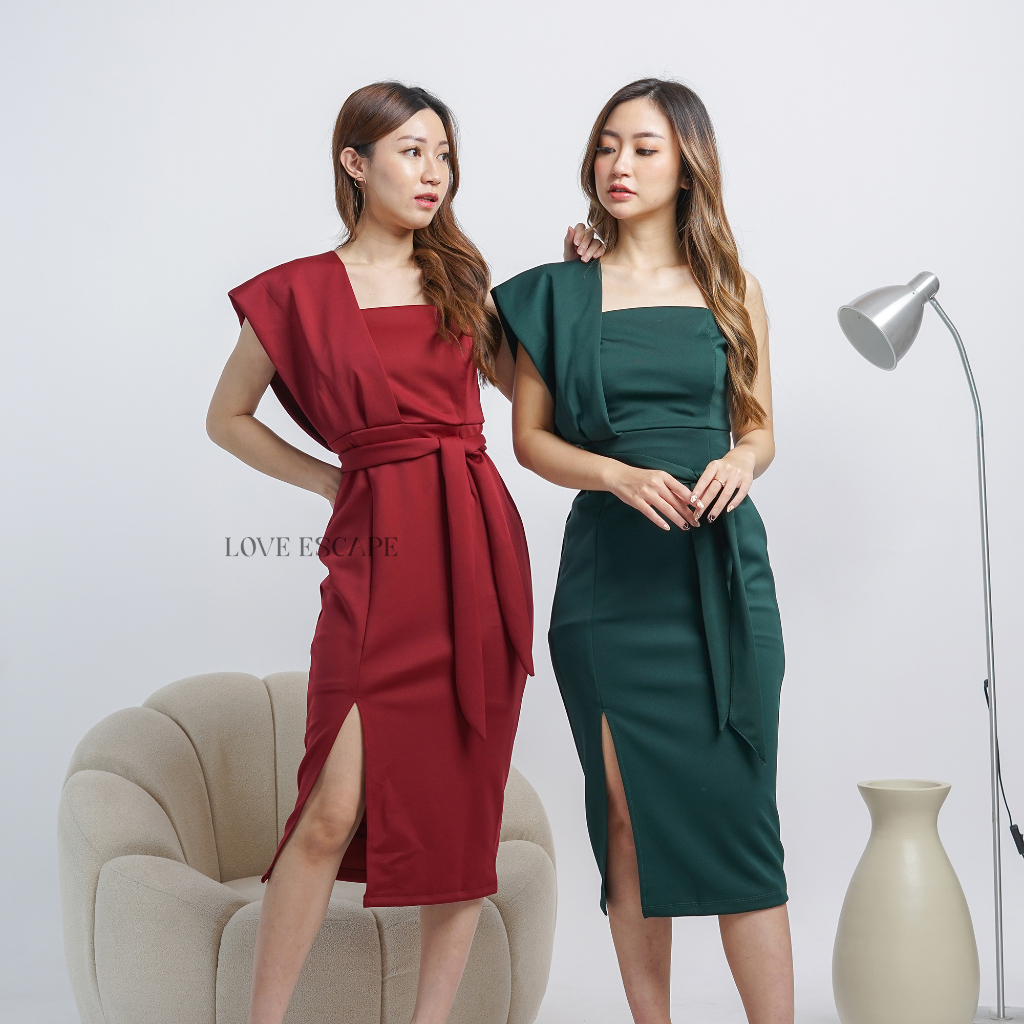 Jual LOVE ESCAPE Dress Pesta Wanita/Dress Kondangan/Terusan Pesta ...