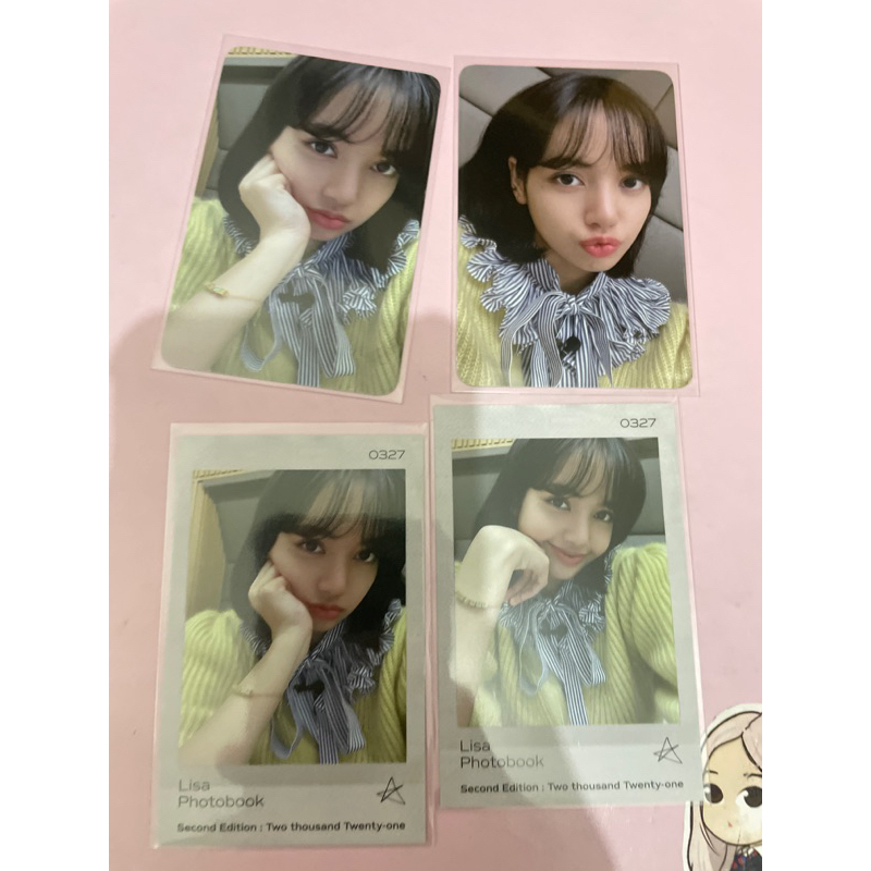 Jual Lisa Blackpink Photocard PC POB Lisa photobook vol 2 | Shopee ...