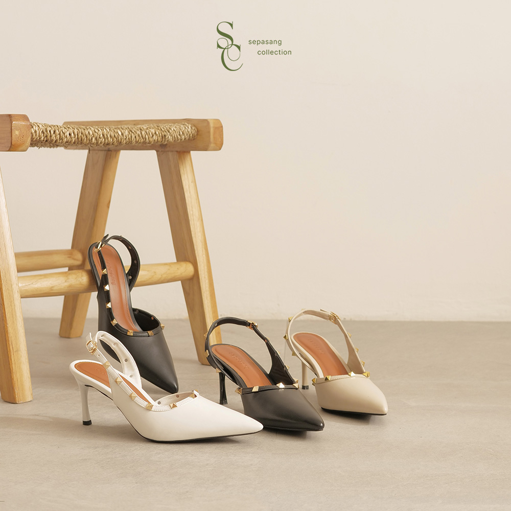 Jual Sepasang Collection Sava Mules Wanita Heels Hak 7 Cm | Shopee ...