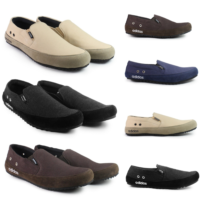 Jual Sepatu Slop Pria Adidas Mstr Sepatu Kasual Slip On Pria santai ...