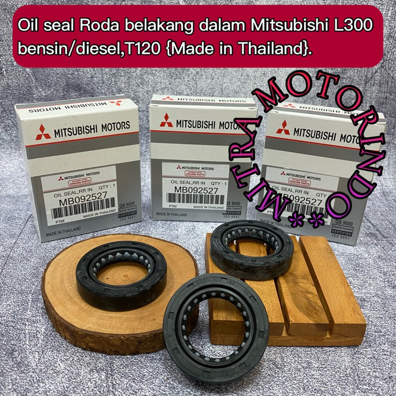 Jual Oil Seal Roda Belakang Dalam Mitsubishi L300 Bensin/Diesel T120 Made In Thailand MB092527 ...