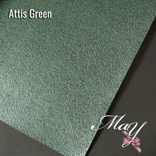 Jual Fancy Paper Kertas Kado Classic Hijau Green Plano Embossed tekstur ...