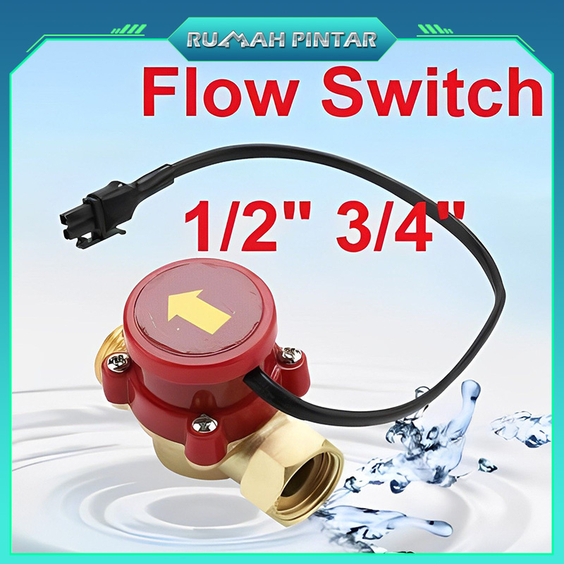 Jual Flow Switch / Otomatis Elektrik 3/4" + Sock Eksternal 1/2 ...