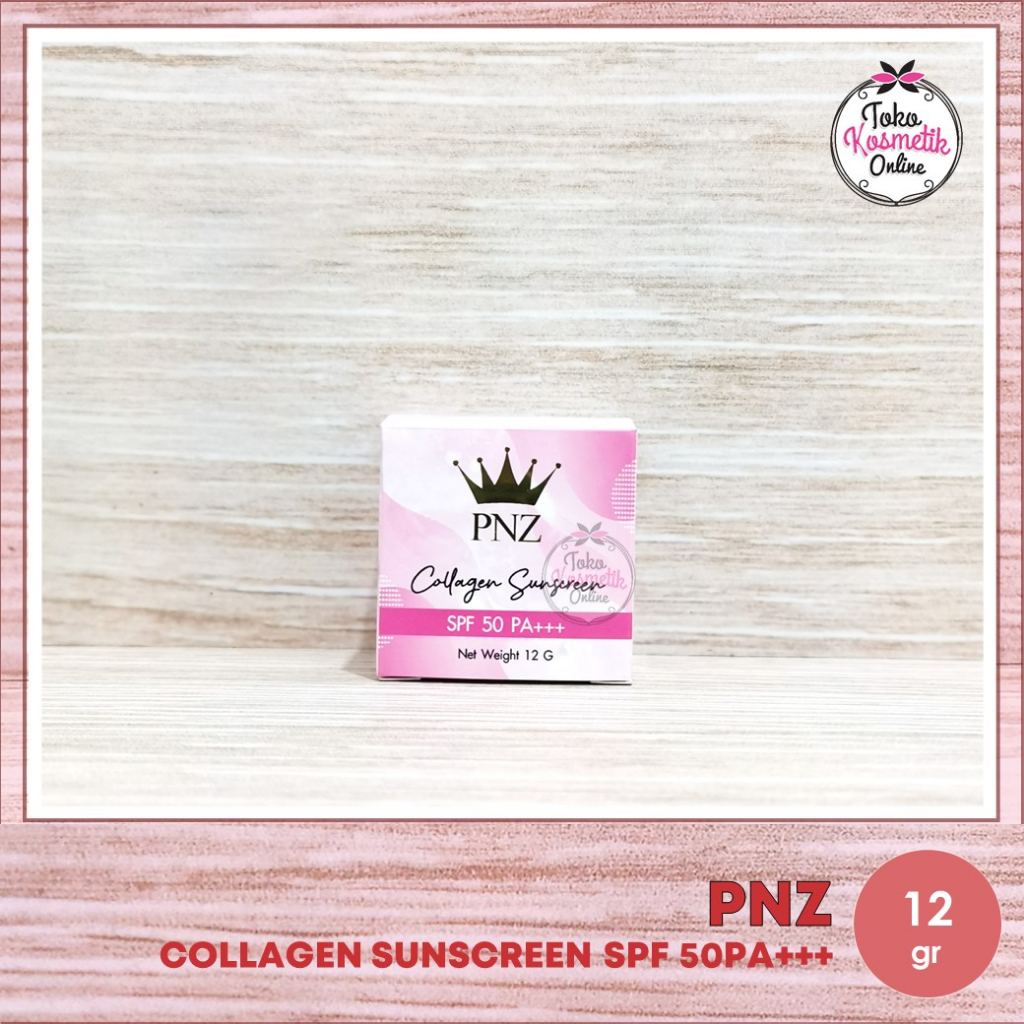 Jual PNZ COLLAGEN SUNSCREEN SPF 50PA+++ 12gr - SUNSCREEN THAILAND ORI | Shopee Indonesia
