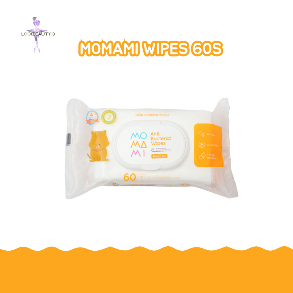 Jual [LB] MOMAMI TOOTH & GUM WIPES 30S- ANTIBACTERIAL WIPES 10S 60S ...