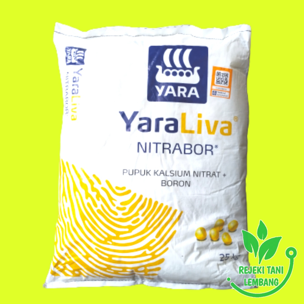 Jual YARA LIVA NITRABOR PUPUK KALSIUM NITRAT + BORON 25 KG | Shopee ...