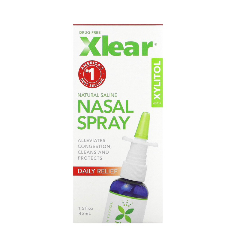 Jual Xlear Xylitol Saline Nasal Spray Daily Relief (45 ml) | Shopee ...