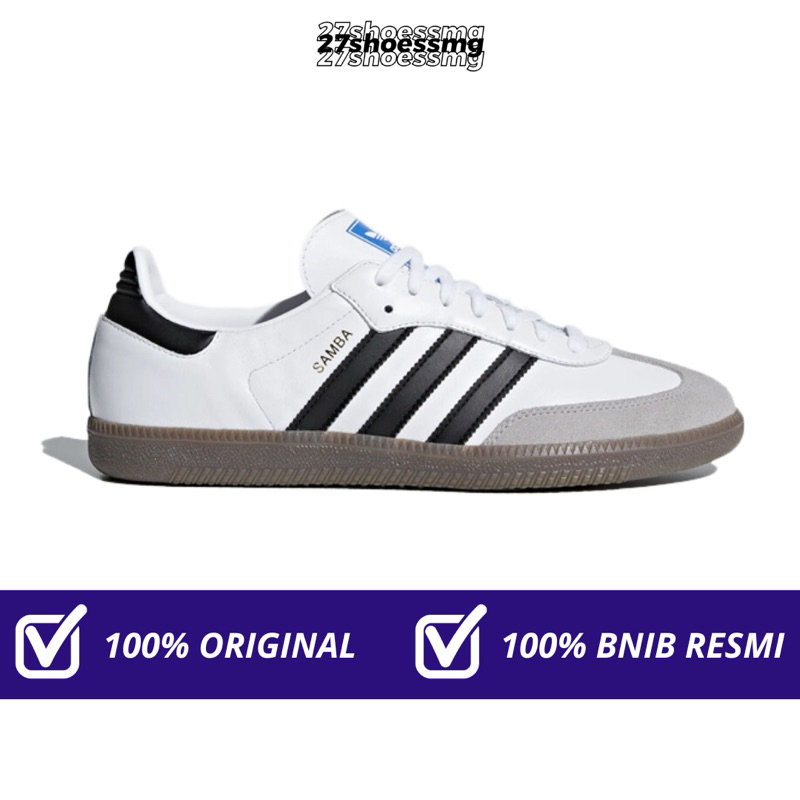 Jual Adidas Samba Og White Core Black Gum 100% Original Resmi Adidas ...