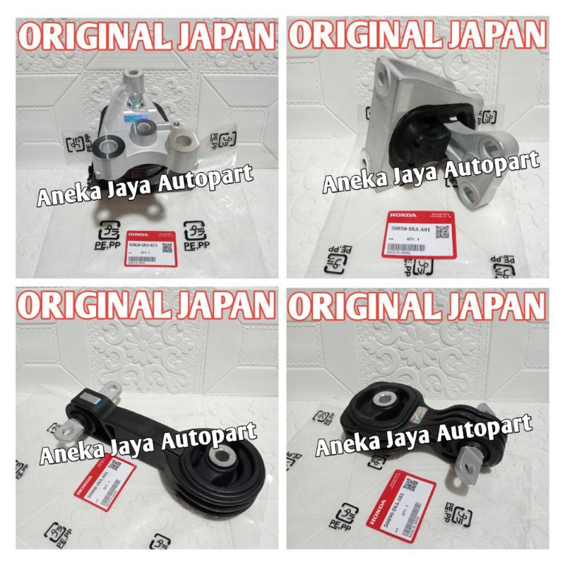 Jual engine mounting set honda civic fd 2006-2011 matic original japan ...