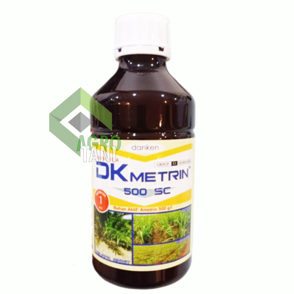 Jual Herbisida Selektif DK Metrin 500SC 1 Liter | DK Metrin Galon 1 ...