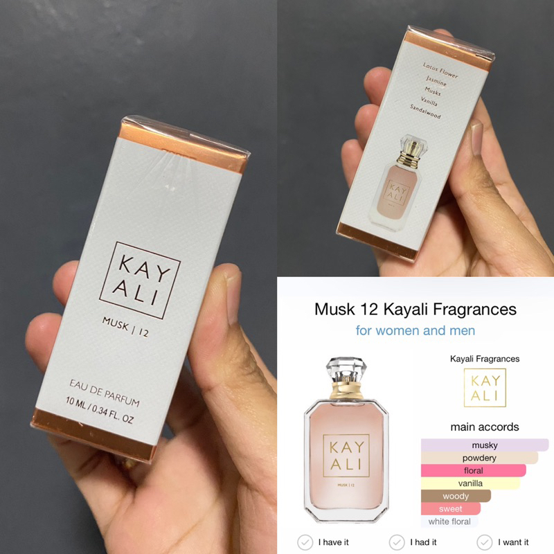 Jual NEW. KAYALI MUSK 12 EDP 10ml | Shopee Indonesia
