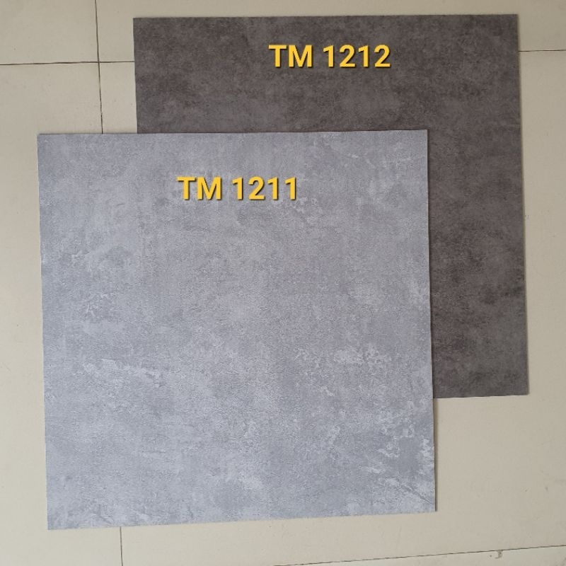 Jual Vinyl Lantai Tile Motif Semen Stone Tebal 2 mm | Shopee Indonesia