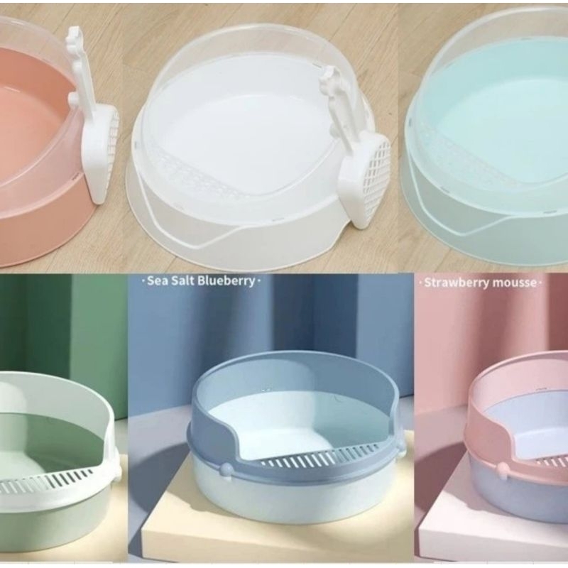 Jual LITTER BOX BULAT SET SKOP | Shopee Indonesia