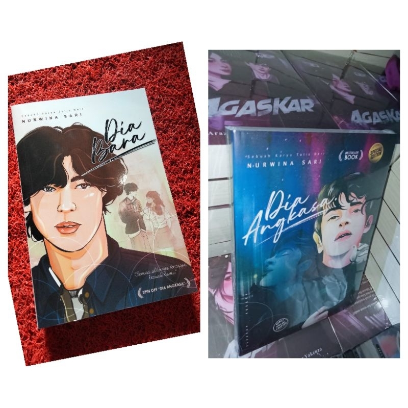 Jual SEPAKET NOVEL DIA BARA DAN DIA ANGKASA | Shopee Indonesia