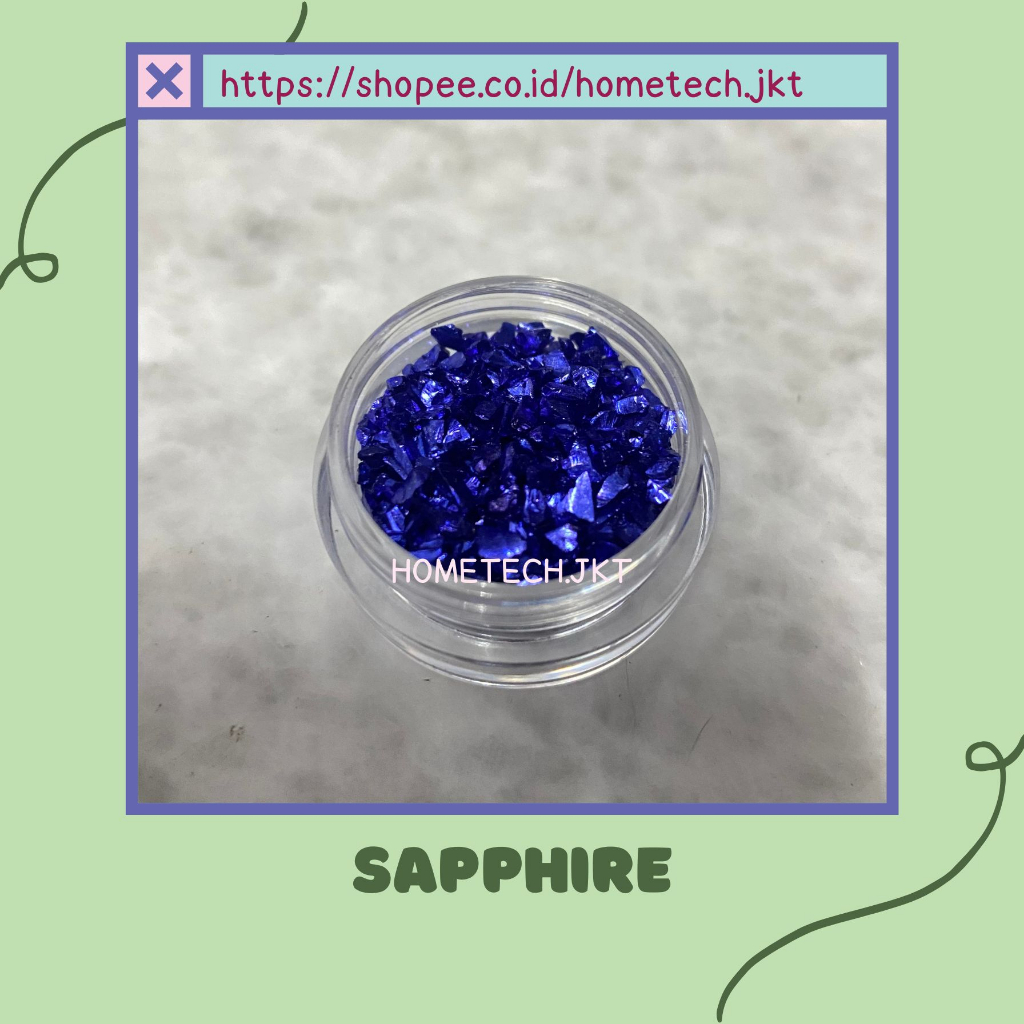 Jual Batu Pecahan Kaca Hiasan Resin | Serpihan Kaca Resin Coaste DIY ...