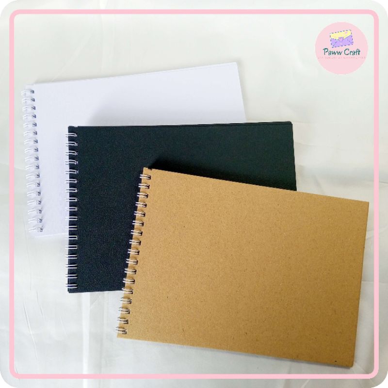 Jual [paww.craft] Scrapbook Album Vintage POLOS isi 10 dan 15 lembar ...