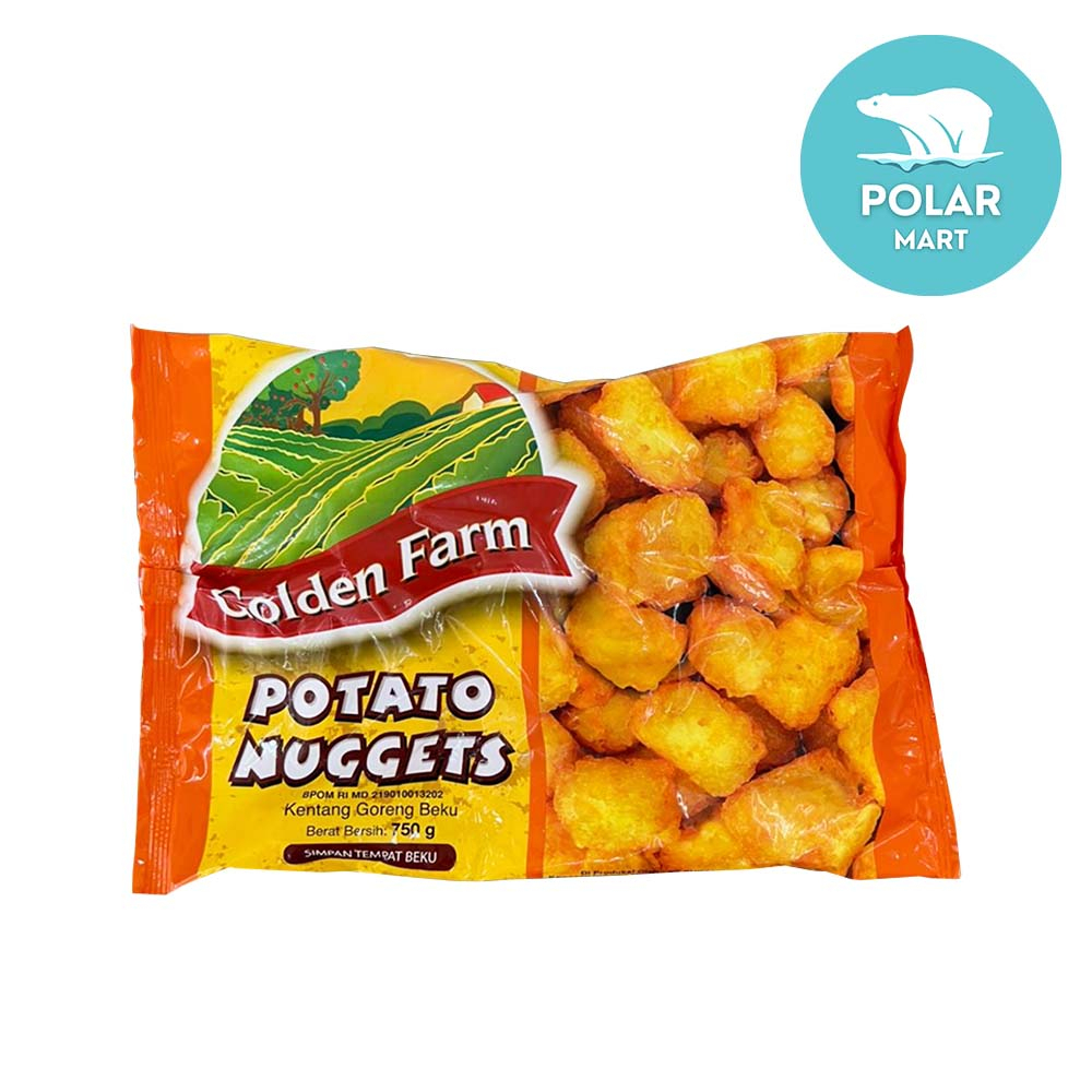 Jual Golden Farm Potato Nuggets Kentang Goreng 750 Gram (FROZEN FOOD ...