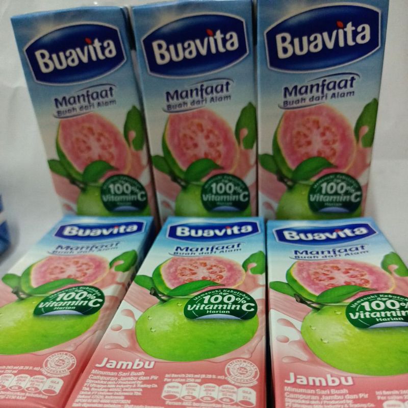 Jual Buavita Jambu Biji 250ml Shopee Indonesia