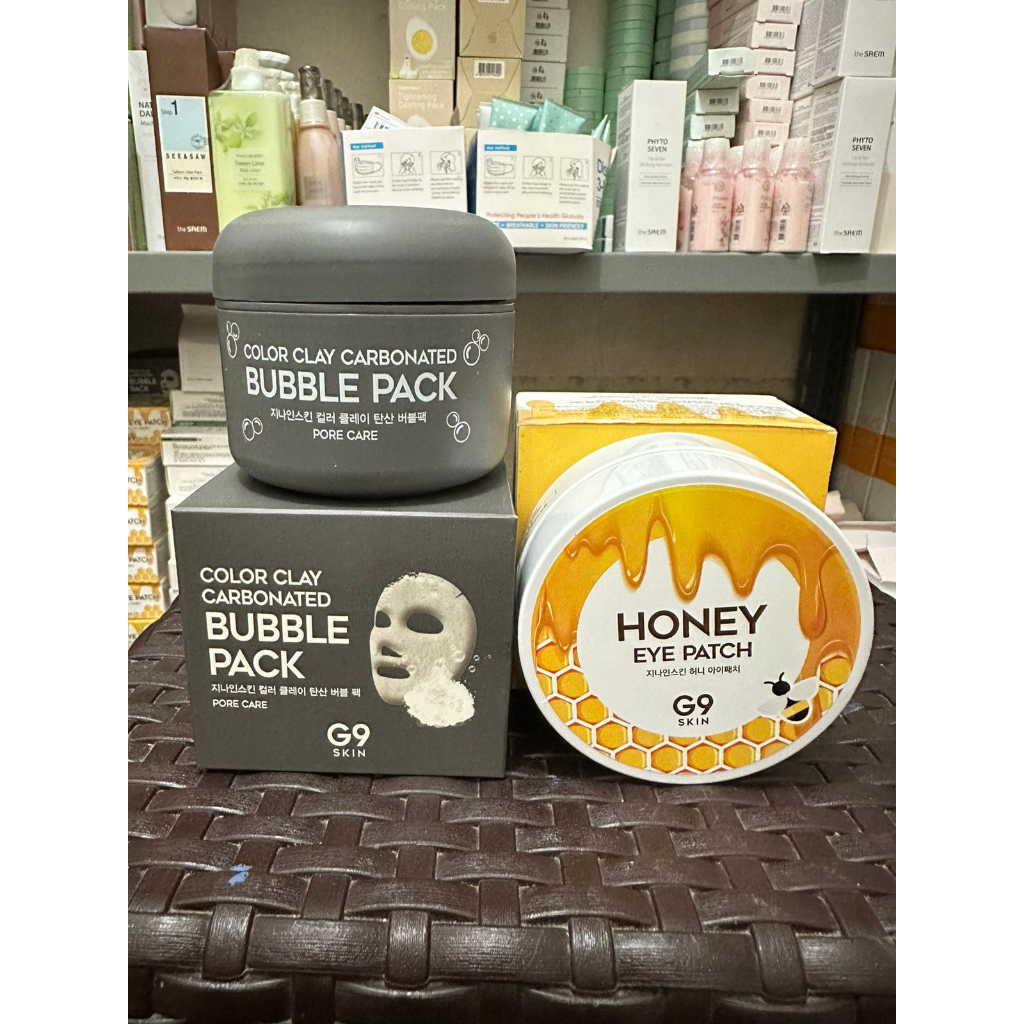 Jual G9skin bubble pack + honey eye patch (2item) | Shopee Indonesia