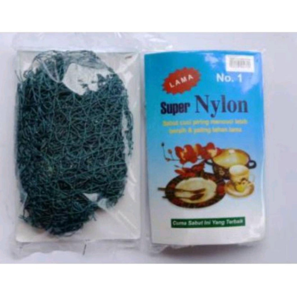 Jual Sabut Cuci Piring Super Nylon bahan Jaring/Jala / Spon cuci piring ...