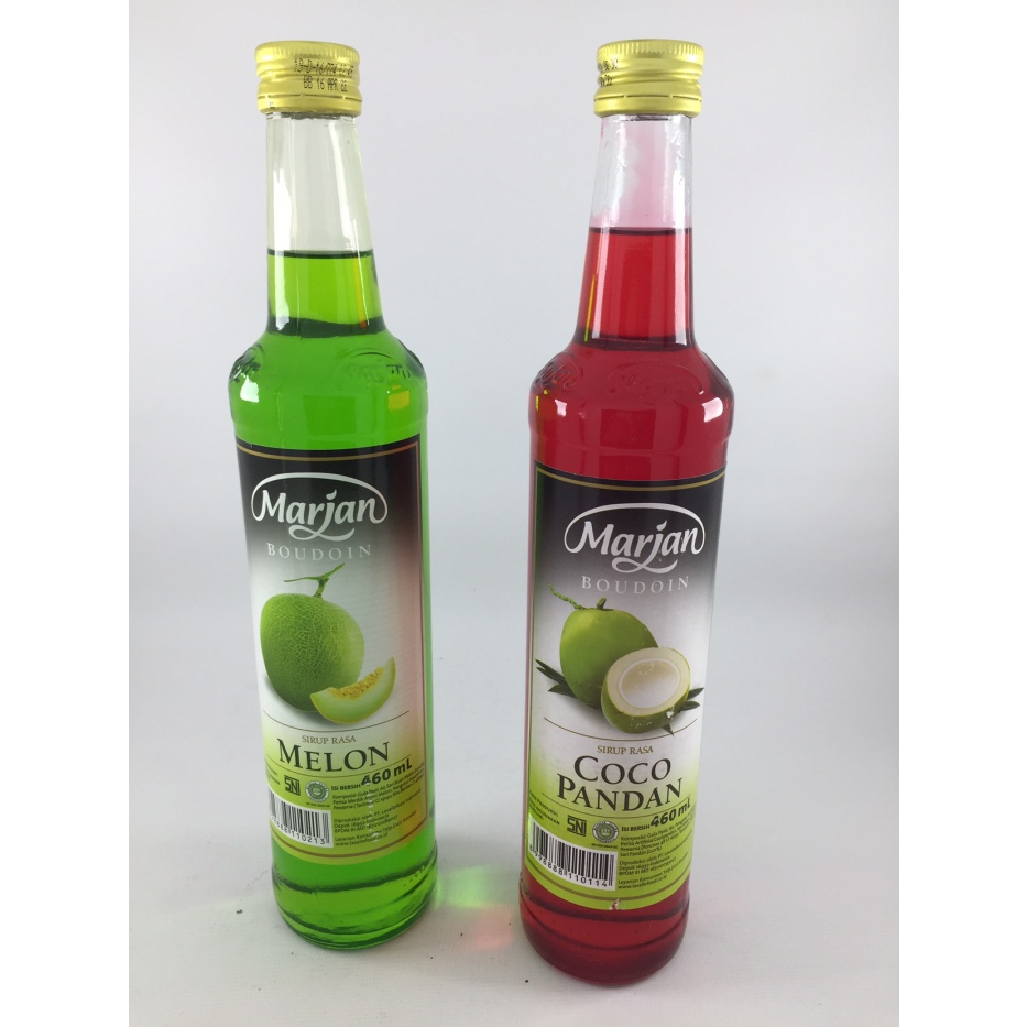 Jual Sirup Marjan Cocopandan Melon 1 Dus isi 12 Botol 450ml | Shopee ...