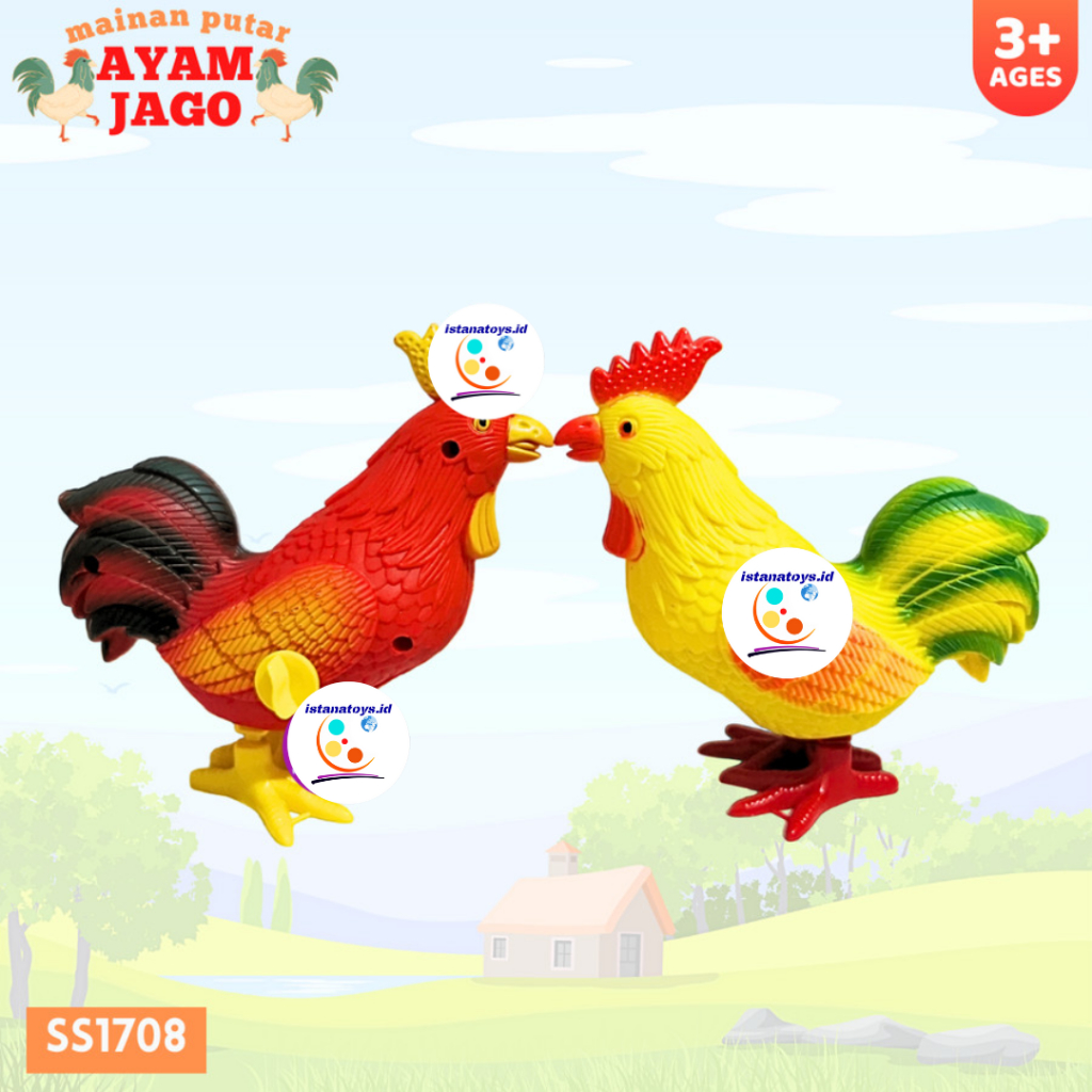 Jual ID Mainan Anak Putar Jalan Ayam Jantan BESAR SS1708 | Shopee Indonesia