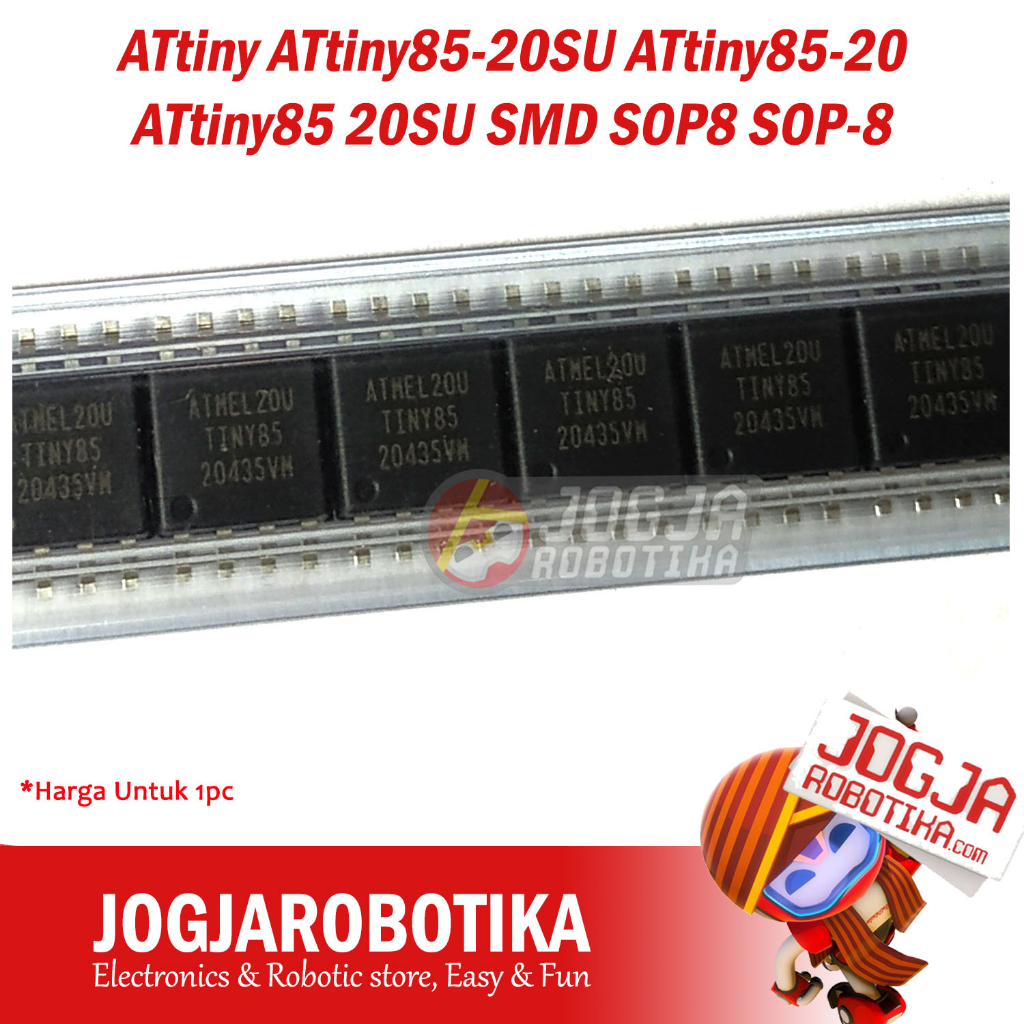 Jual ATtiny ATtiny85-20SU ATtiny85-20 ATtiny85 20SU SMD SOP8 SOP-8 | Shopee Indonesia