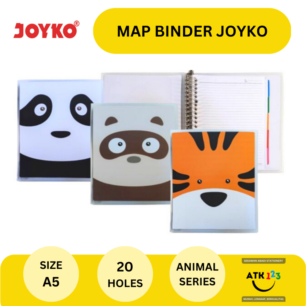 Jual JOYKO Map Binder / Buku Binder / Binder Kuliah Merk Joyko A5-TSAF ...