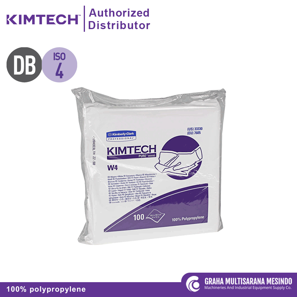 Jual Tissue Higienis Cleanroom Rumah Sakit Steril Kimtech Pure W4 ...