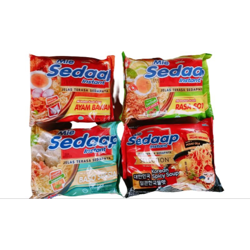 Jual SEDAAP Mie Instan All Varian | Shopee Indonesia