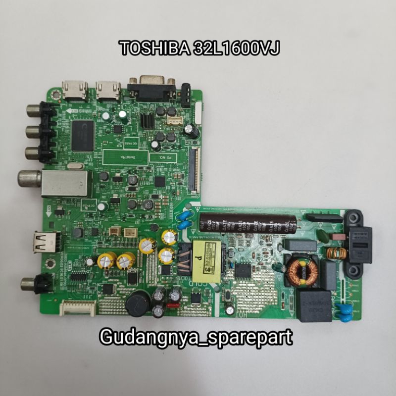 Jual MB TV TOSHIBA 32L1600 - MAINBOARD MODUL MOBO MOTHERBOARD MESIN TV | Shopee Indonesia